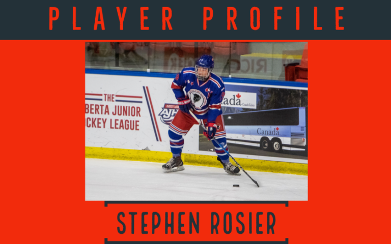 New player profiles: Stephen Rosier | Drayton Valley Thunder